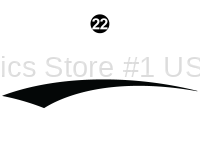 2016 Attitude Side Center Swoop Decal - RV Graphics Store