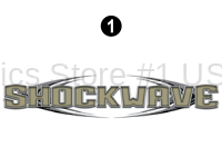 2011 Shockwave Lg Shockwave Logo Decal - RV Graphics Store