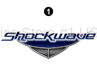 2013 Shockwave Lg Shockwave Logo Decal - RV Graphics Store