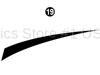 2013 Shockwave Side Front Upper Sweep Decal - RV Graphics Store