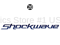 2013 Shockwave Sm Shockwave Logo Decal - RV Graphics Store