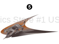 2006 Keystone Cougar Side Front Cougar Scene Decal - RV Graphics Store