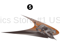 2006 Keystone Cougar Side Front Cougar Scene Decal - RV Graphics Store