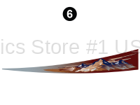 2006 Keystone Montana Side Rear Middle Scene Swoop-RS/LH/ DS Decal - RV ...