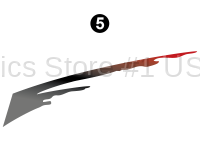 2007 Keystone Fuzion Side Front Upper Graphic Decal - RV Graphics Store