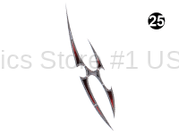 2010 Fuzion Fifth Wheel Front Cap Blade Set HP Decal - RV Graphics Store