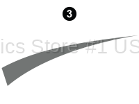 2011 Cyclone Fifth Wheel Nose Mid Sweep Decal - RV Graphics Store