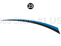 2011 Cyclone Fifth Wheel Nose Top Sweep Decal - RV Graphics Store