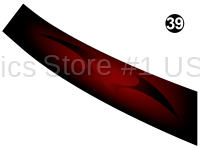 2013 Fuzion Fifth Wheel Front Cap Mid Graphic Decal - RV Graphics Store