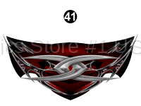 2013 Fuzion Fifth Wheel Front Cap Shield 58.35" Decal - RV Graphics Store