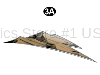 2008 Keystone Raptor Front Scene (A) -Mountains Decal - RV Graphics Store