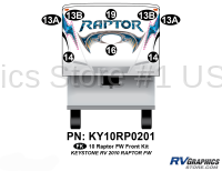 2010 Keystone Raptor FW-Fifth Wheel Front Graphics Decal Kit - RV ...