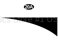 2013 Vengeance Toyhauler RV Rear Corner A-RS(Roadside)/LH/DS Decal - RV ...