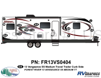 2013 Vengeance SS Medium Trailer Curbside Graphics Decal Kit - RV ...