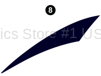 2012 Outback RV Front Cap Diecut LH Decal - RV Graphics Store