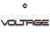 2012 Voltage RV Side Voltage Logo Decal - RV Graphics Store