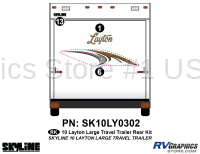3 Piece 2010 Layton Lg TT Rear Graphics Kit