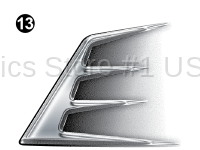 Rear Faux Vent RH (N&O)