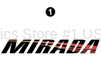 Black / Orange Mirada Logo