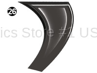 Rear Roof Swoop Base