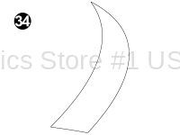 Rear Upper Swoop Top
