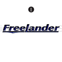 2007 Freelander Logo Decal - RV Graphics Store