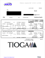 2007 Tioga Blue Graphics