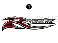 2017 Ragen RV Large Ragen Logo Decal - RV Graphics Store