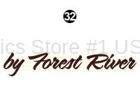 Side By Forest River Decal
