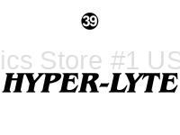 Front Cap Hyper-Lyte Logo