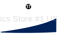 Rear Upper Blue Swoop