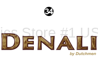 Side / Rear Denali Logo