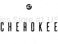 Side/Rear Cherokee Logo